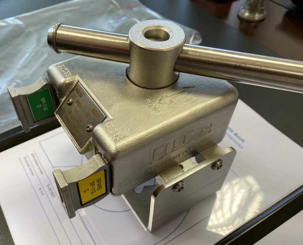 Valve interlocking system – YARS-Europe